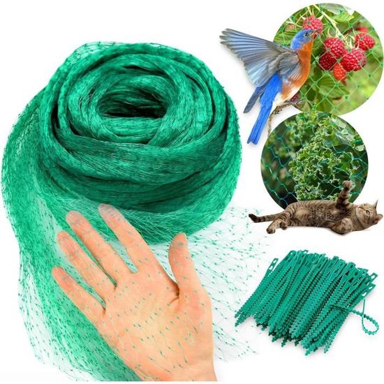 Filet de Protection pour Jardin, étang, Plantes, Arbres Contre Les Oaux ...