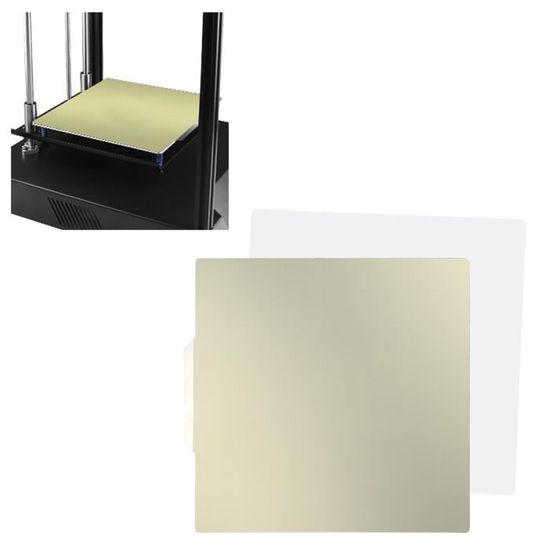 JIA Tôle d'Acier à Ressort PEI avec Plaque Arrière Magnétique d ...