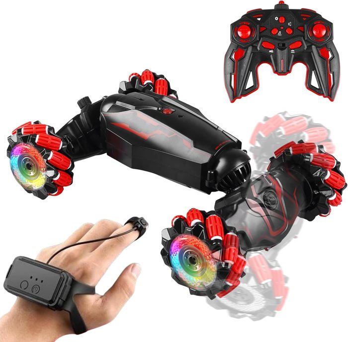 Voiture Télécommandée, Jouet Pour Enfant, Avec Commande Manuelle, 2,4 Ghz, Rotation À 360°, 4 Wd ...