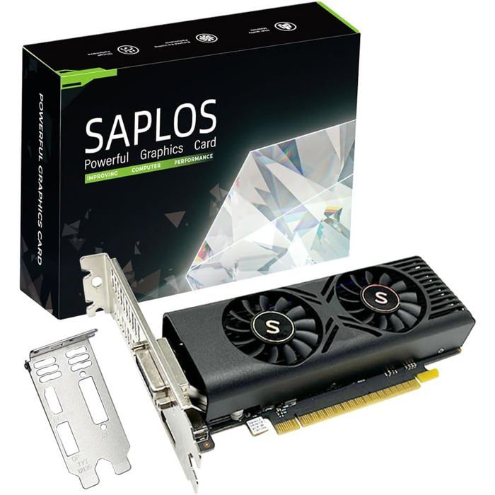 SAPLOS GTX 1050 Carte Graphique pour PC, 4Go GD5 128-bit, HDMI ...