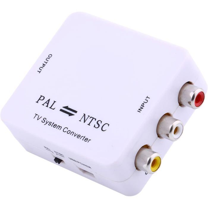Pal Ntsc Secam Vers Ntsc Convertisseur De Système Vidéo Pal Mini ...