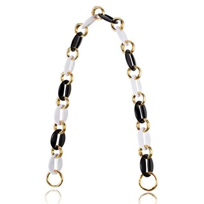 Cartable J8NUX Allzedream chaîne acrylique sangle anneau à ressort en ...