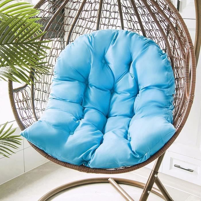 Coussin Fauteuil Rotin Pivotant, Coussinets De Chaise D'Oscillation De ...