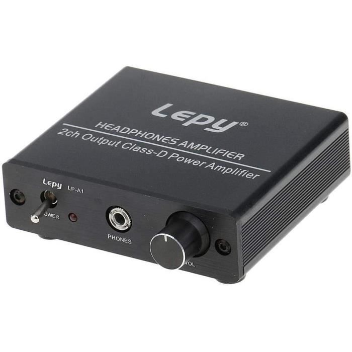 LP-A1 Amplificateur audio stéréo Hi-Fi 2 canaux de sortie Classe D [583 ...