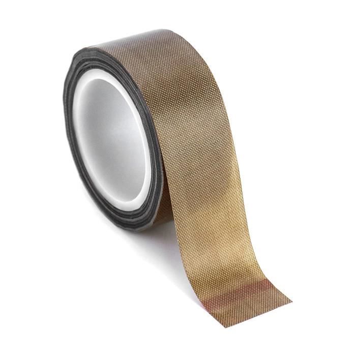 1 Pc Scotch Teflon Ruban Adhésif Haute Température de PTFE, Bande de Teflon 0,13 mm d'épaisseur ...