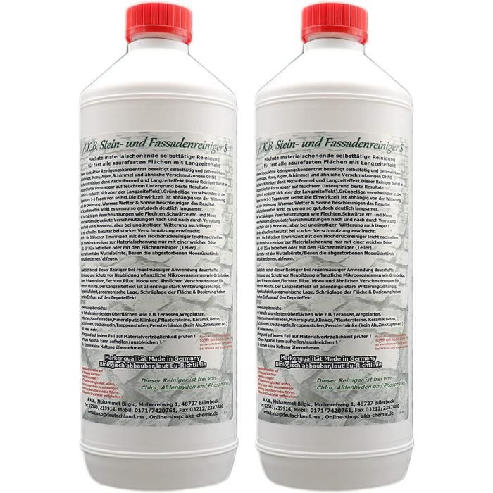 Nettoyant Pierre AKB - AKB - 2 Litres - Concentré - Pour nettoyeur haute pression - Cdiscount ...