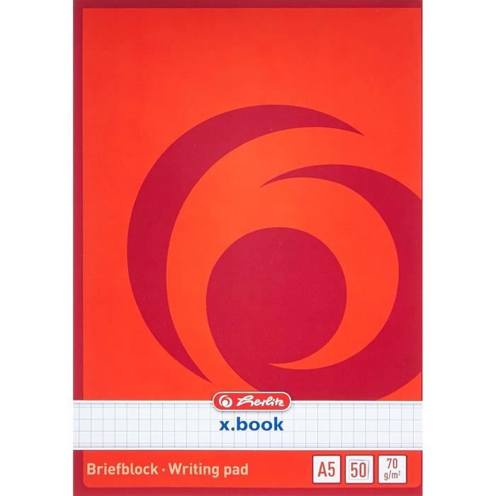 Bloc-Notes A5 Quadrillé Blanc[u1295] - Cdiscount Beaux-Arts et Loisirs ...