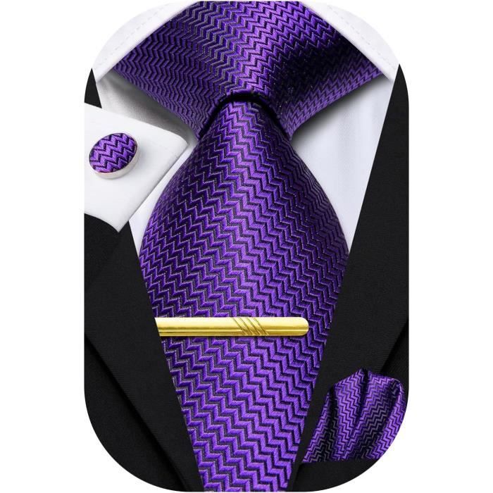 Cravates Pour Homme - Ensemble De 4 Pièces - Cravate De Poche Carrée ...