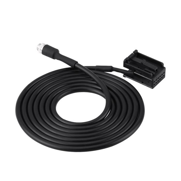 Dilwe câble d'entrée audio auxiliaire pour Ford Focus Mondeo Adaptateur ...