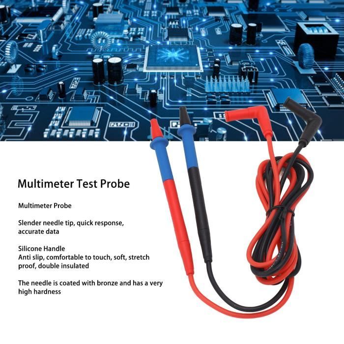 Stylo sonde multimètre Sonde de Test multimètre, aiguille en cuivre ...