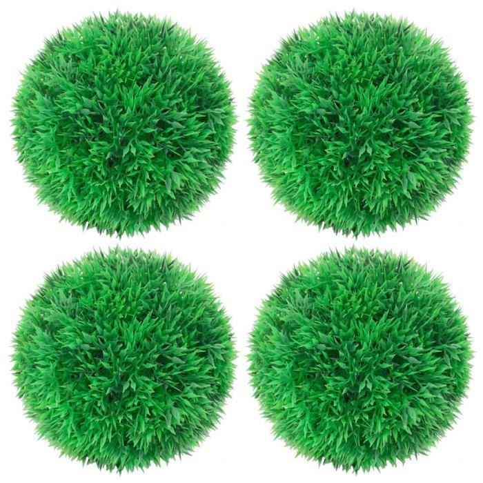 Boules de buis artificielles 4 pcs 12 cm - DIO7380740313664 - Cdiscount ...