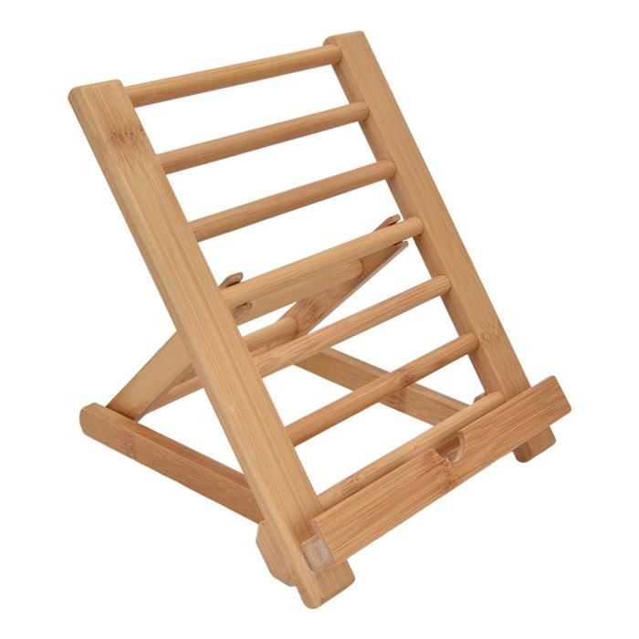 Fdit support de tablette en bambou Support de tablette support de ...