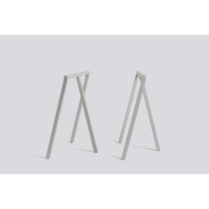 Table de salle à manger - HAY - Loop Stand Frame - gris - Cdiscount Maison