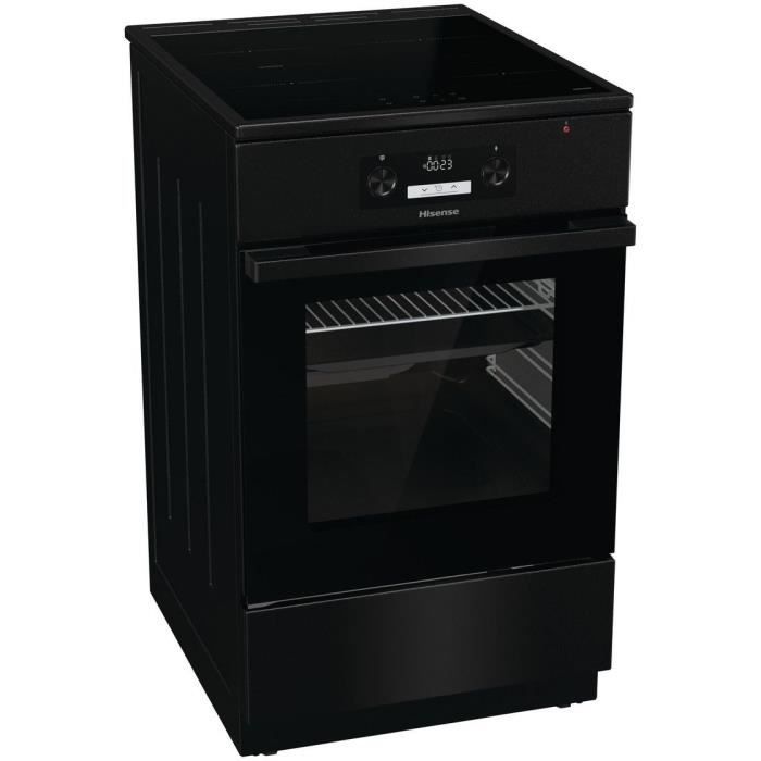 Cuisinière induction 50 cm HISENSE HEI5C61BPG - 4 foyers induction avec ...