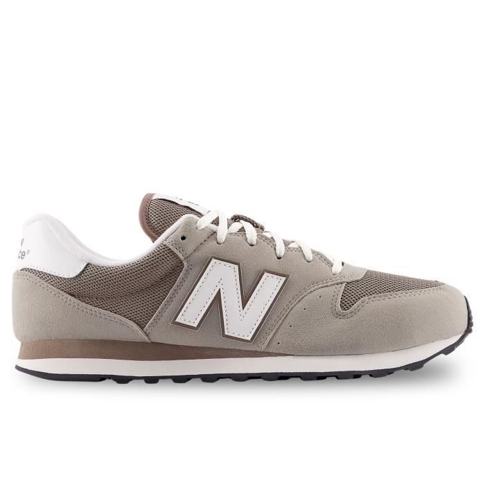 Chaussures - NEW BALANCE - 500 - Marron - Lacets - Plat Marron ...