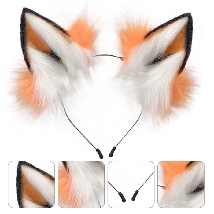 Bandeau d'oreilles, loup oreilles de coiffure costume de fête Hairhoop ...