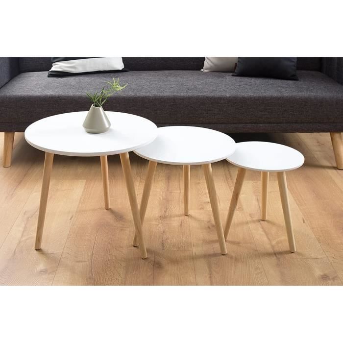 Table Basse Design Blanc 3