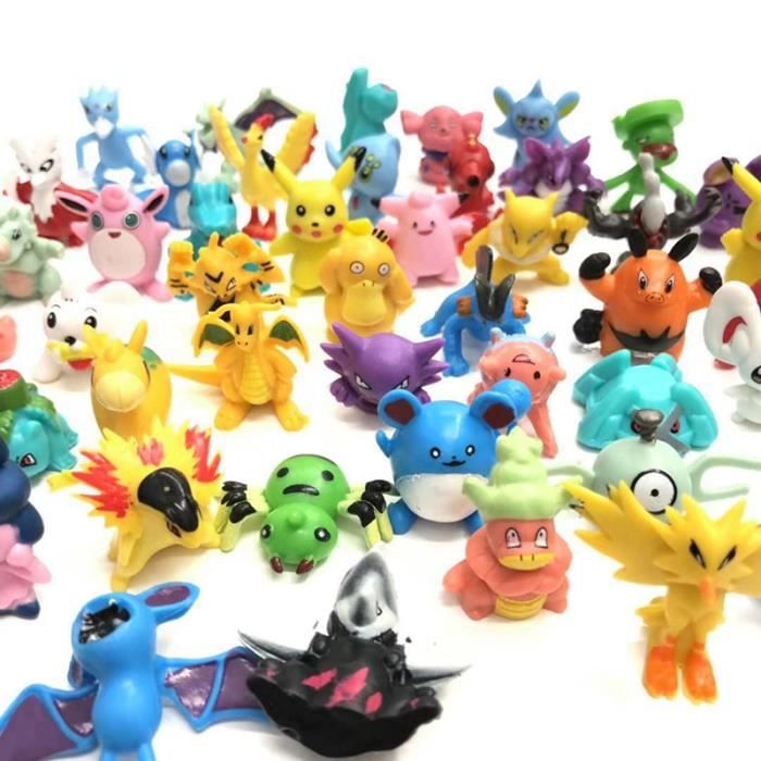 96pcs Pokémon GO Pokemon mini-figurines jouets - Cdiscount Jeux - Jouets