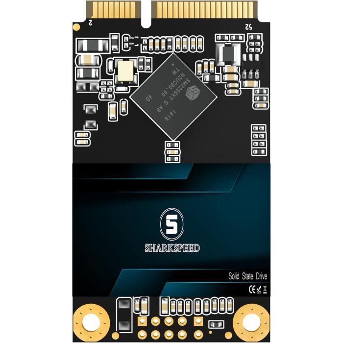 Sharkspeed Ssd Msata 128Go Mini Sata 3 6Go-S Tlc 3D Nand Disque Dur Ssd ...