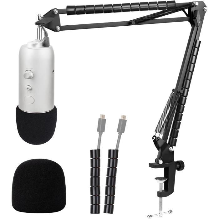 Blue Yeti Support Microphone Professionnel Réglable Avec Bonnette Micro ...