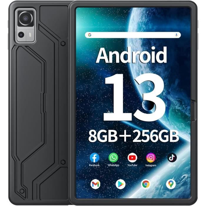 11,97 Pouces Tablette Tactiles 8 Go De Ram 256 Go De Rom, Android 13 Tablette Avec Ips 2000X1200 ...