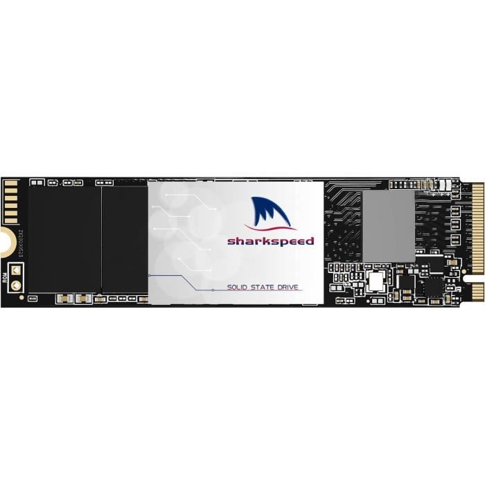 Sharkspeed Disque Dur Ssd Interne Nvme M.2 512Go, Pcie Gen 4.0, 3D Nand ...
