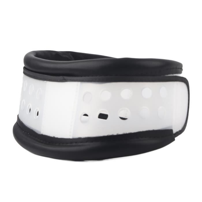 Tbest minerve Collier cervical réglable en hauteur, respirant, fixation ...