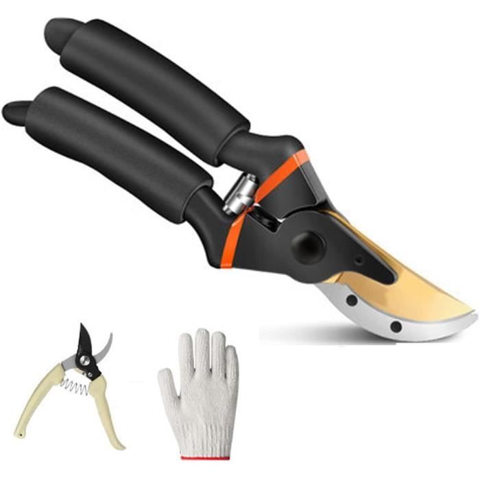 Sécateur Sécateur À Main De Jardin Avec Manche Éponge Anti-Dérapant En ...