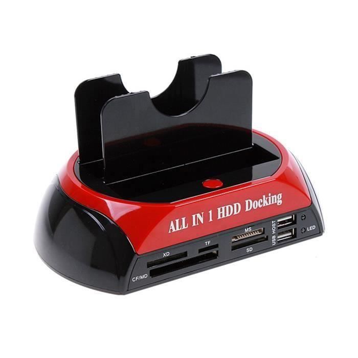 Goodman-25 35 SATA IDE HDD 2-Dock station d'accueil e-SATA Hub ...