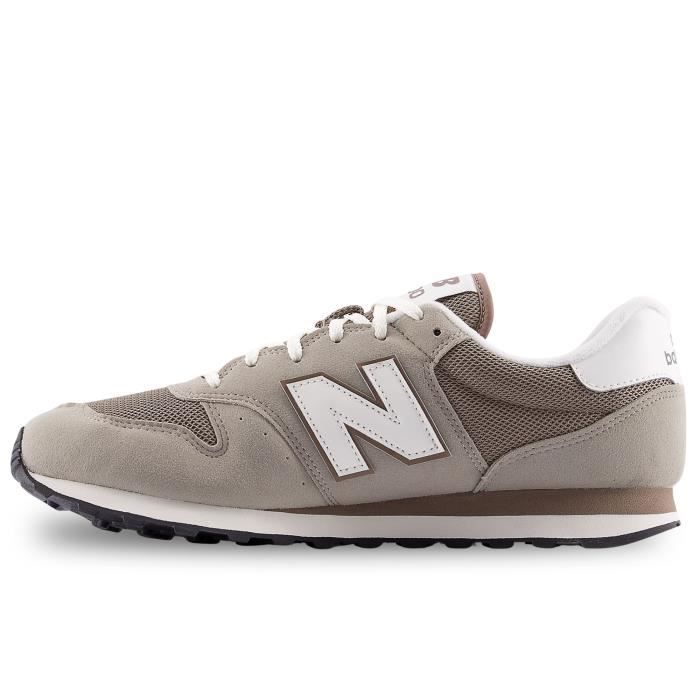 Chaussures - NEW BALANCE - 500 - Marron - Lacets - Plat Marron ...