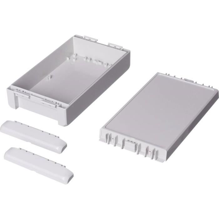 Boîtier mural, Coffret dinstallation Bopla Bocube B 221306 ABS-7035 ...