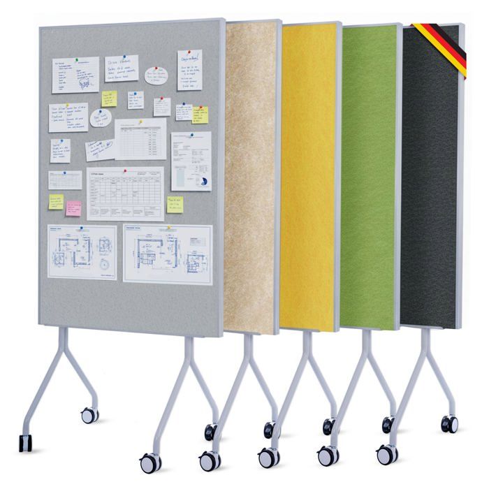 Tableau de présentation mobile Giant Tableau feutre double face 80 x ...