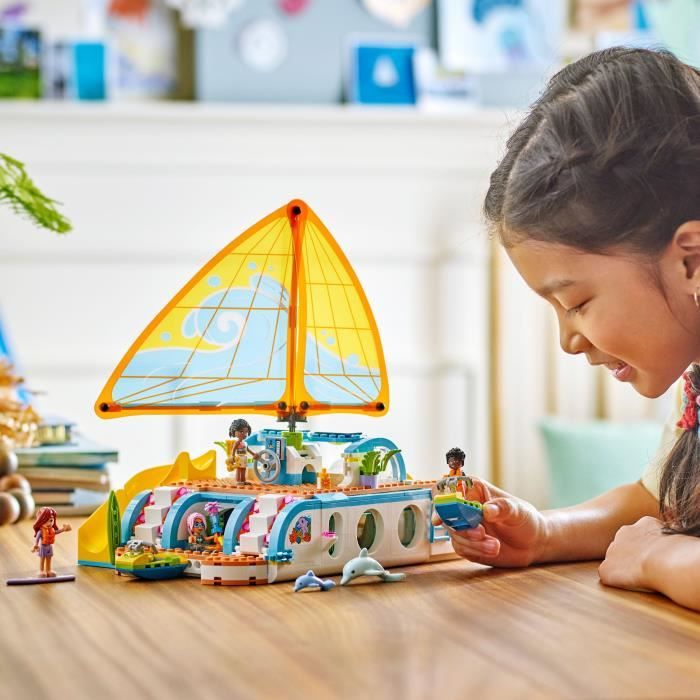 LEGO Friends 42664 L’Aventure en Bateau - Jeu Créatif dès 8 ans avec ...