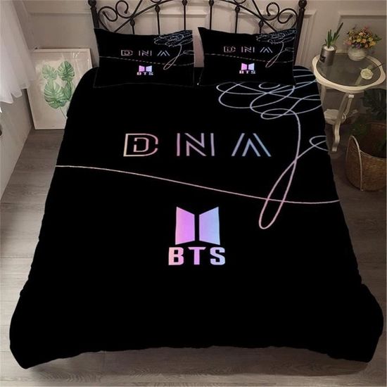 Bts Housse De Couette Bulletproof Boy Scouts Avec Étui À Coussin 100 % ...