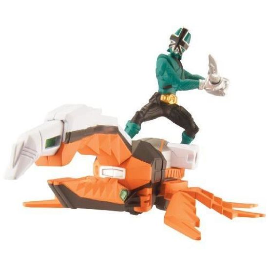 Power Rangers Samurai - Zord Scarabée + Mega Ranger Vert - Figurine 10 ...