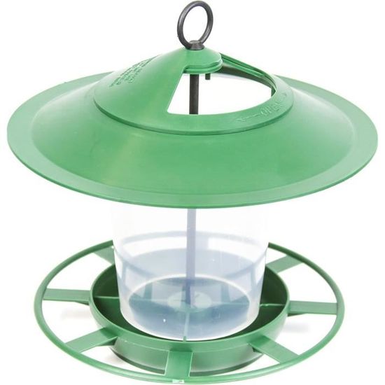 Distributeur Graines Pour Oiseaux Et Mangeoire À Noix Avec Auge ...