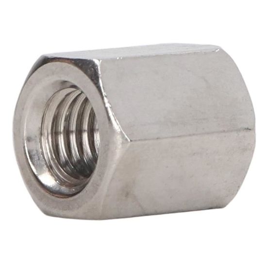 Écrou D'Accouplement De Tige Crou D'Accouplement Hexagonal M8X1.25 L15Mm 304 Tige De Connexion ...