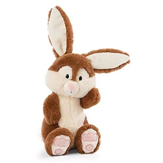 Peluche - NICI - Lapin Poline Bunny - 25 cm - Marron et Rose - Pour ...