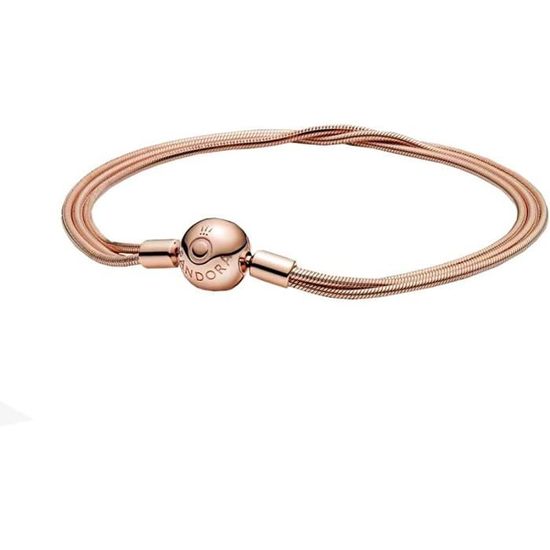 Pandora Bracelet multiserpent pour Femme 589338C00, 16 cm, Metal Non ...
