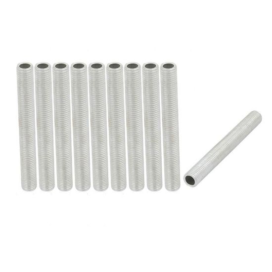 SOURCING MAP Tige Filetée Creuse M8 Filetage 65mm Longueur Lampe Tuyau ...