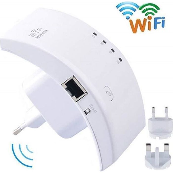 Répéteur Wi-Fi 300 Mbps Extendeur Wifi Sans Fil Amplificateur Longue ...