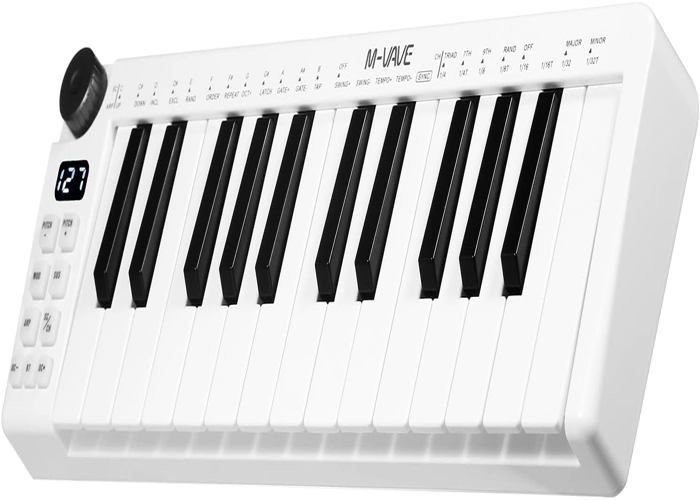 Summina Smk 25 Midi Contrôle Midi 25 Touches Rechargeable Clavier Usb Portable Contrôleur Midi