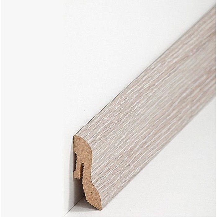 PROVISTON Plinthe No. 333 MDF 20 x 40 x 2500 mm Chêne à coller, visser ...