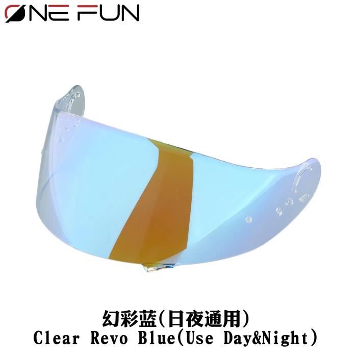 (Clear Reco Blue) Visor de casque pour Shoei GT Air Neotec CNS1 TC5 TC9 ...