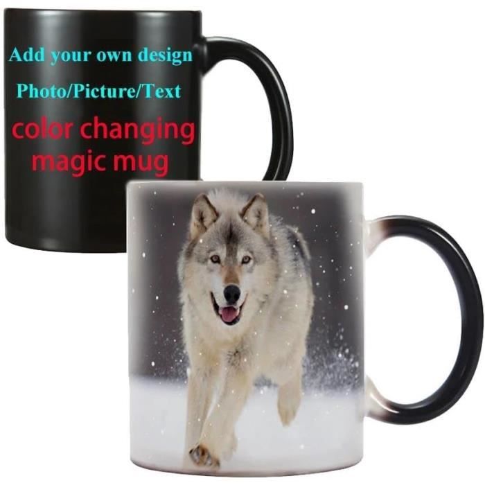 Tasses Magiques Personnalisée Avec Photo Ou Texte - Mug Magique ...