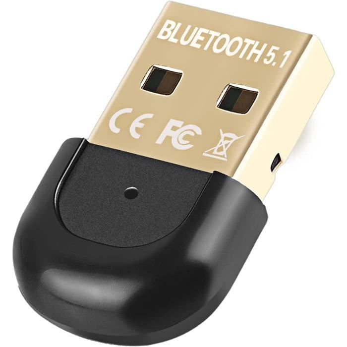 Adaptateur Bluetooth 5.1 Dongle USB, Bluetooth Dongle Mini Clé ...