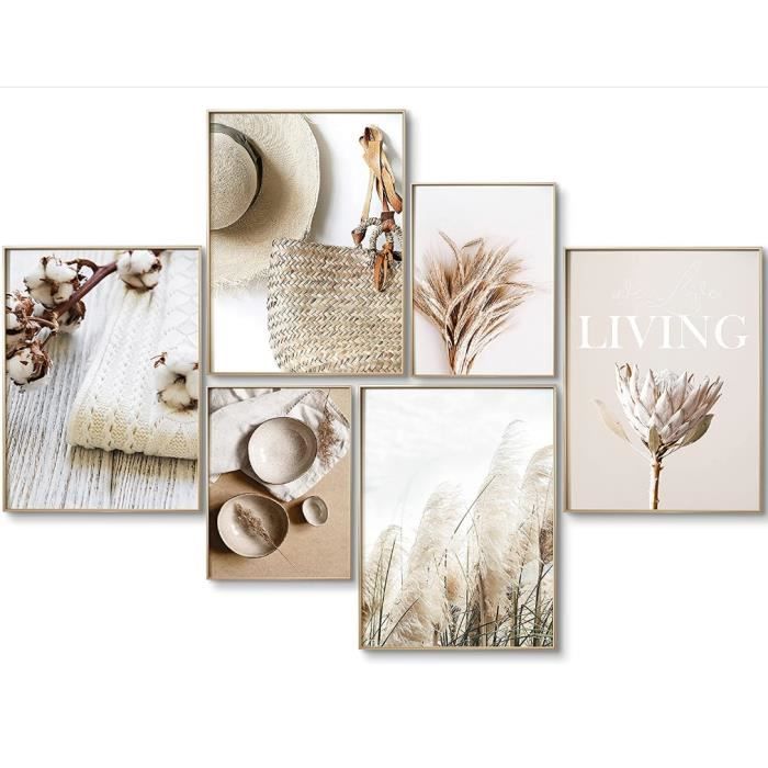 Tableau Décoration Murale - Set de Poster Premium pour la Maison Salon ...