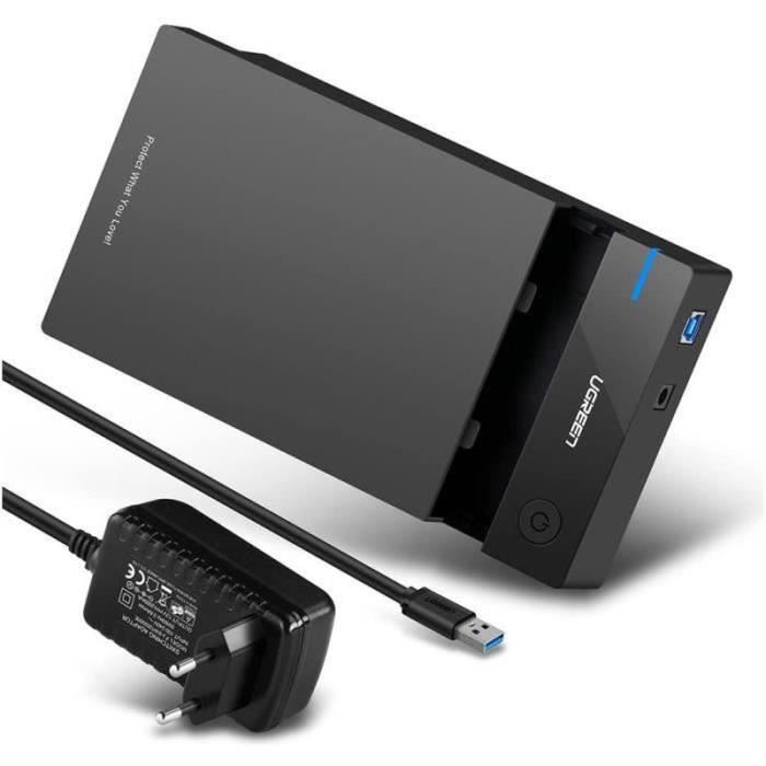 Juce® USB 30 Boîtier Disque Dur Externe 35 Pouces SATA III II I HDD SSD ...