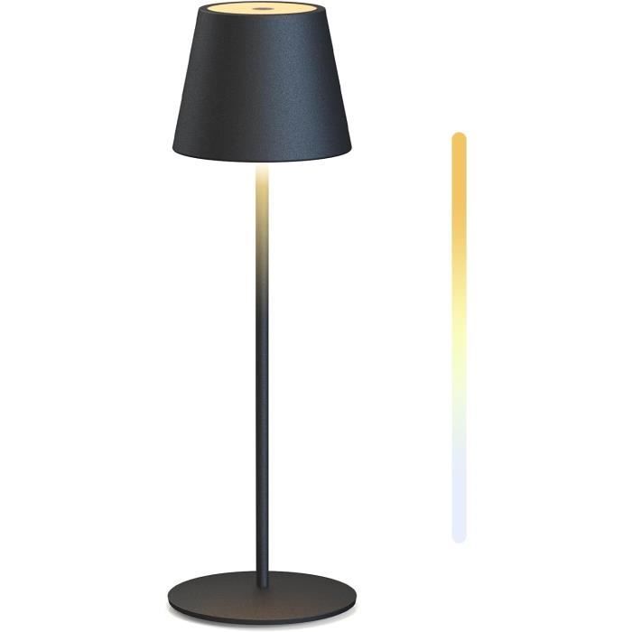 Lampe De Table Led À Intensité Variable, Rechargeable Pour L'Intérieur ...