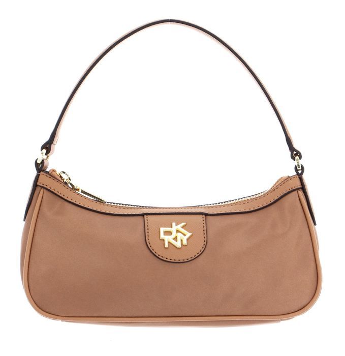 DKNY Sac à épaule bandoulière brun clair pour femme - Carol Bag Cashew ...